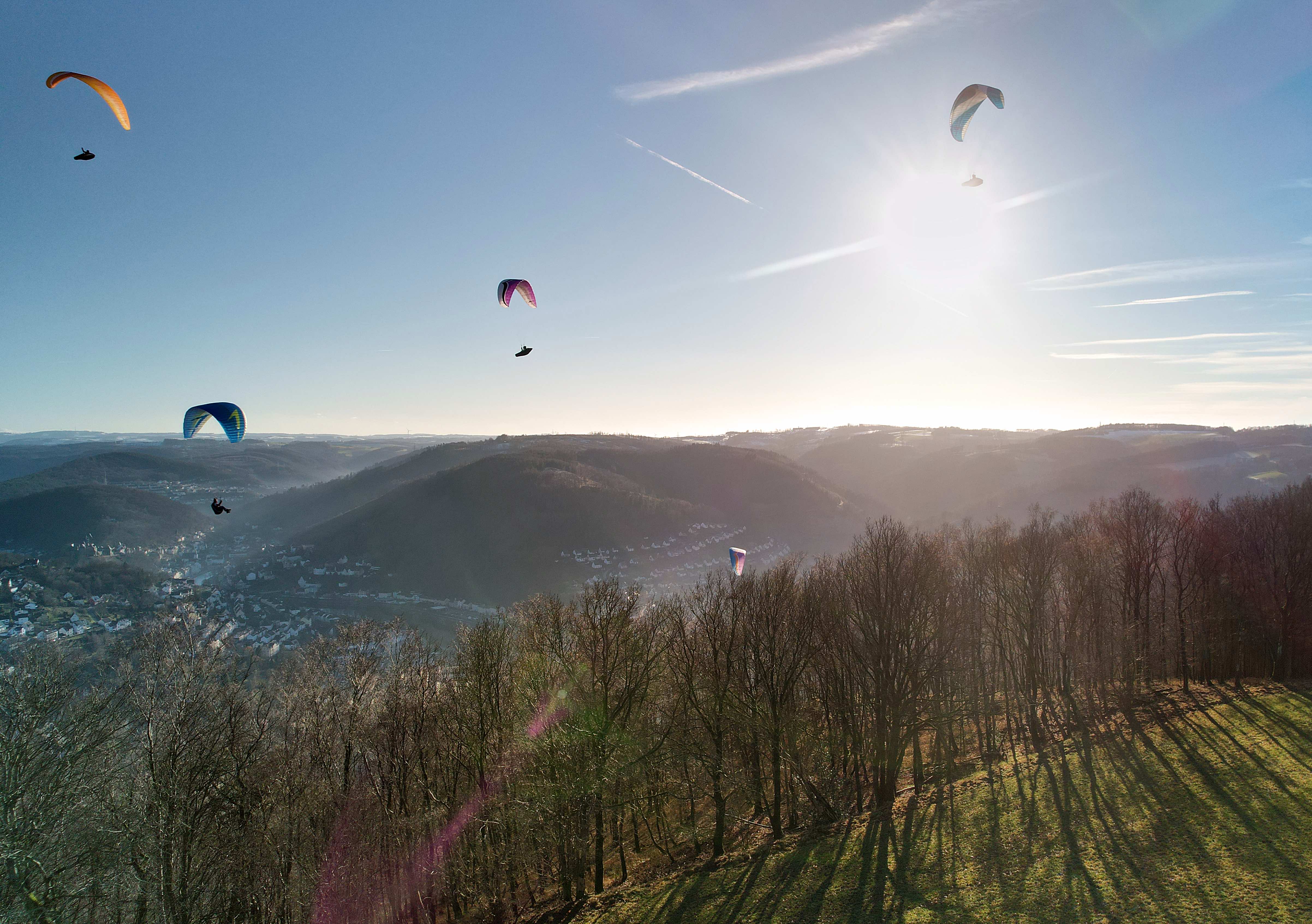 Gleitschirmfliegen - Sauerland - Sauerland.com